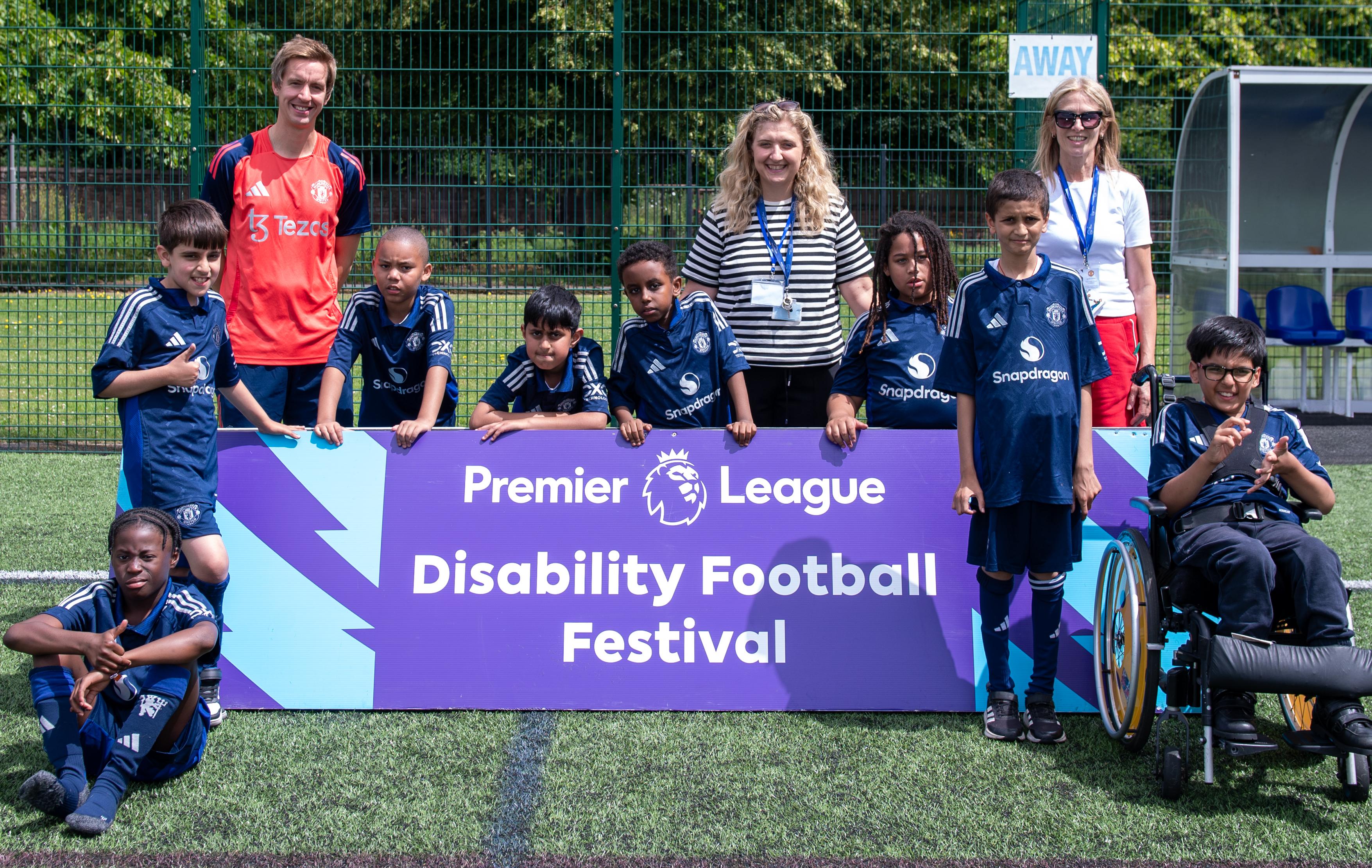 'Man Utd are providing opportunities for our pupils to shine'