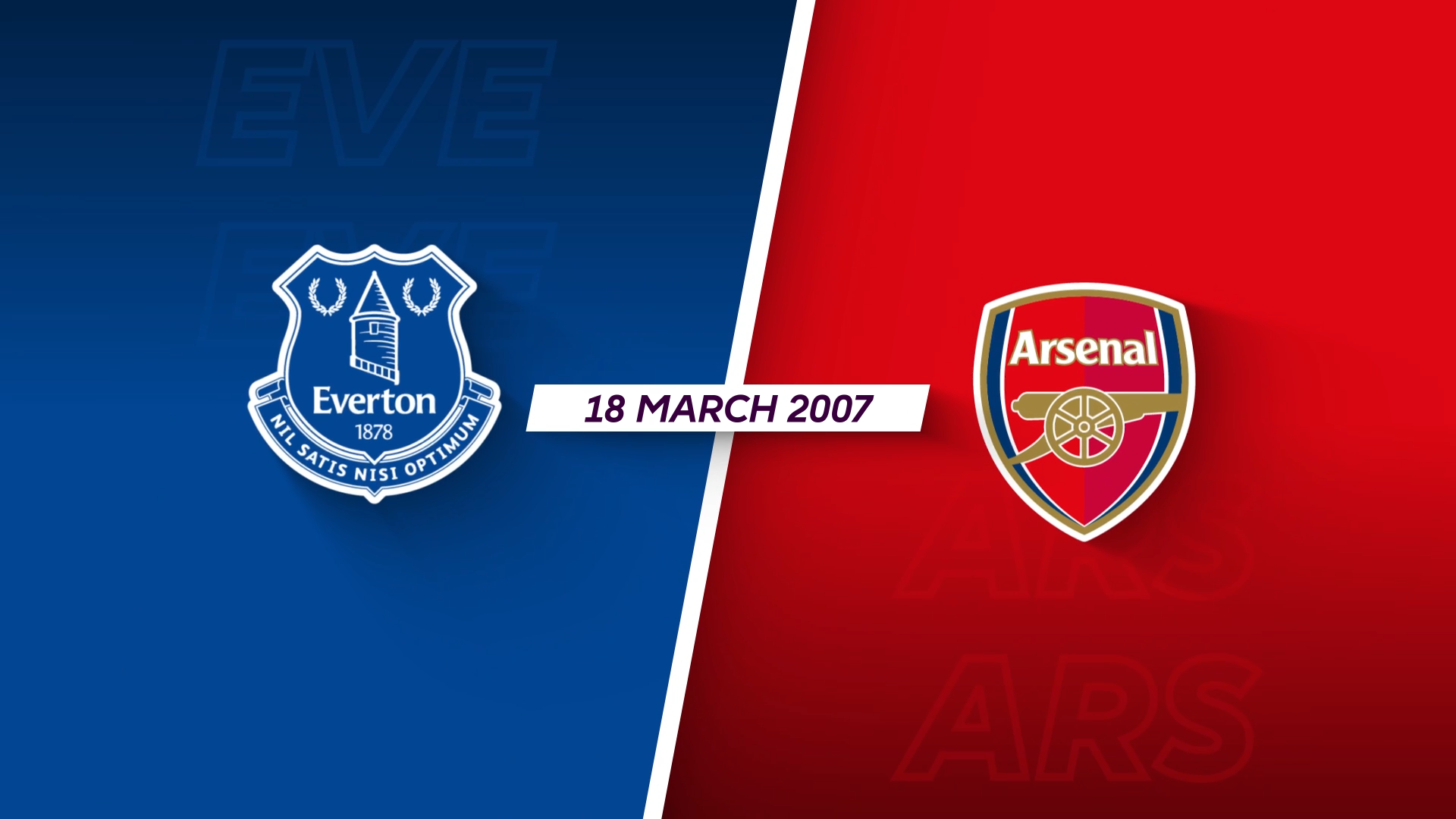 Everton v Arsenal | 2006-7 | Full Match Replay