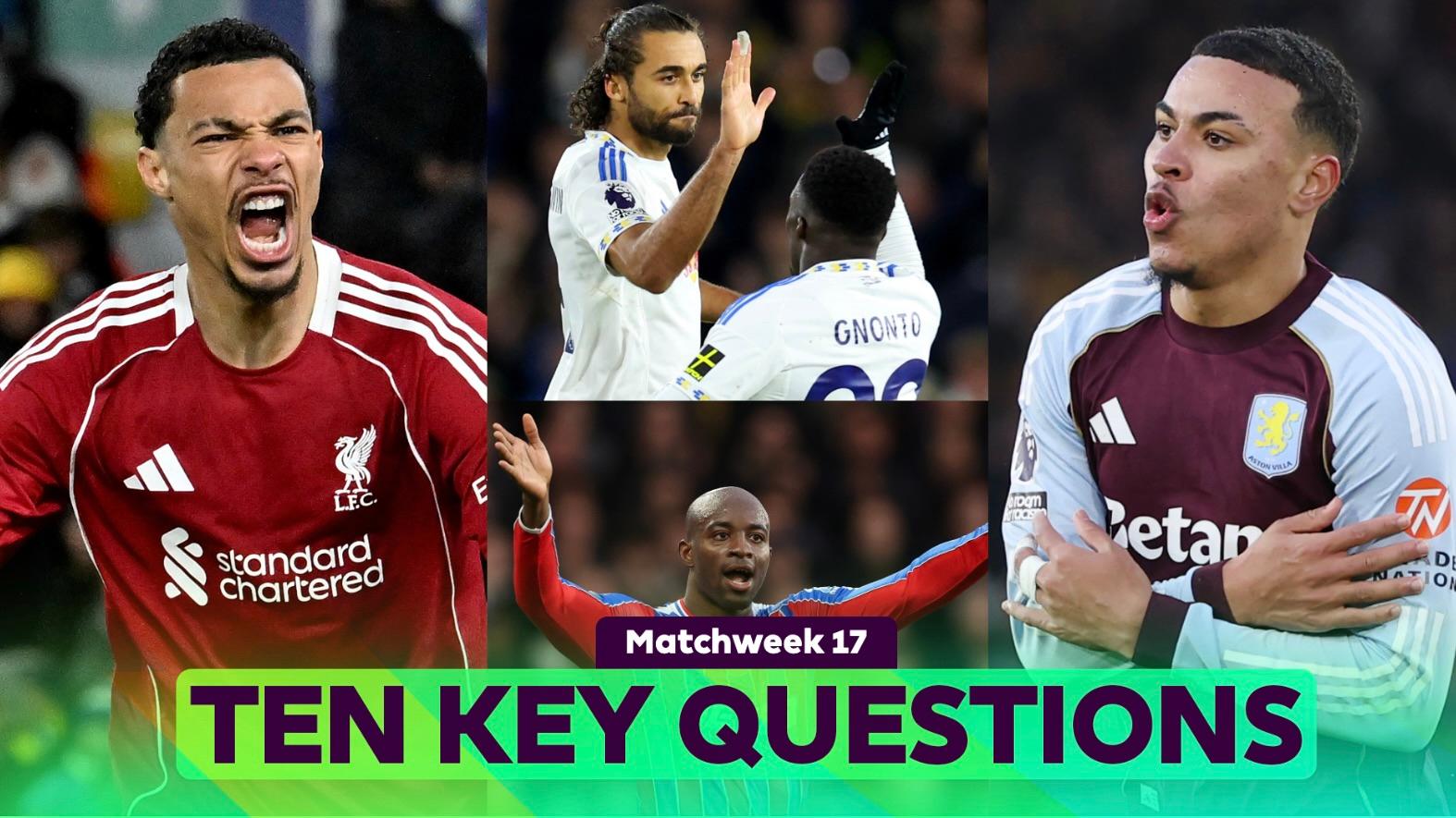 Ten KEY questions for this weekend's matches