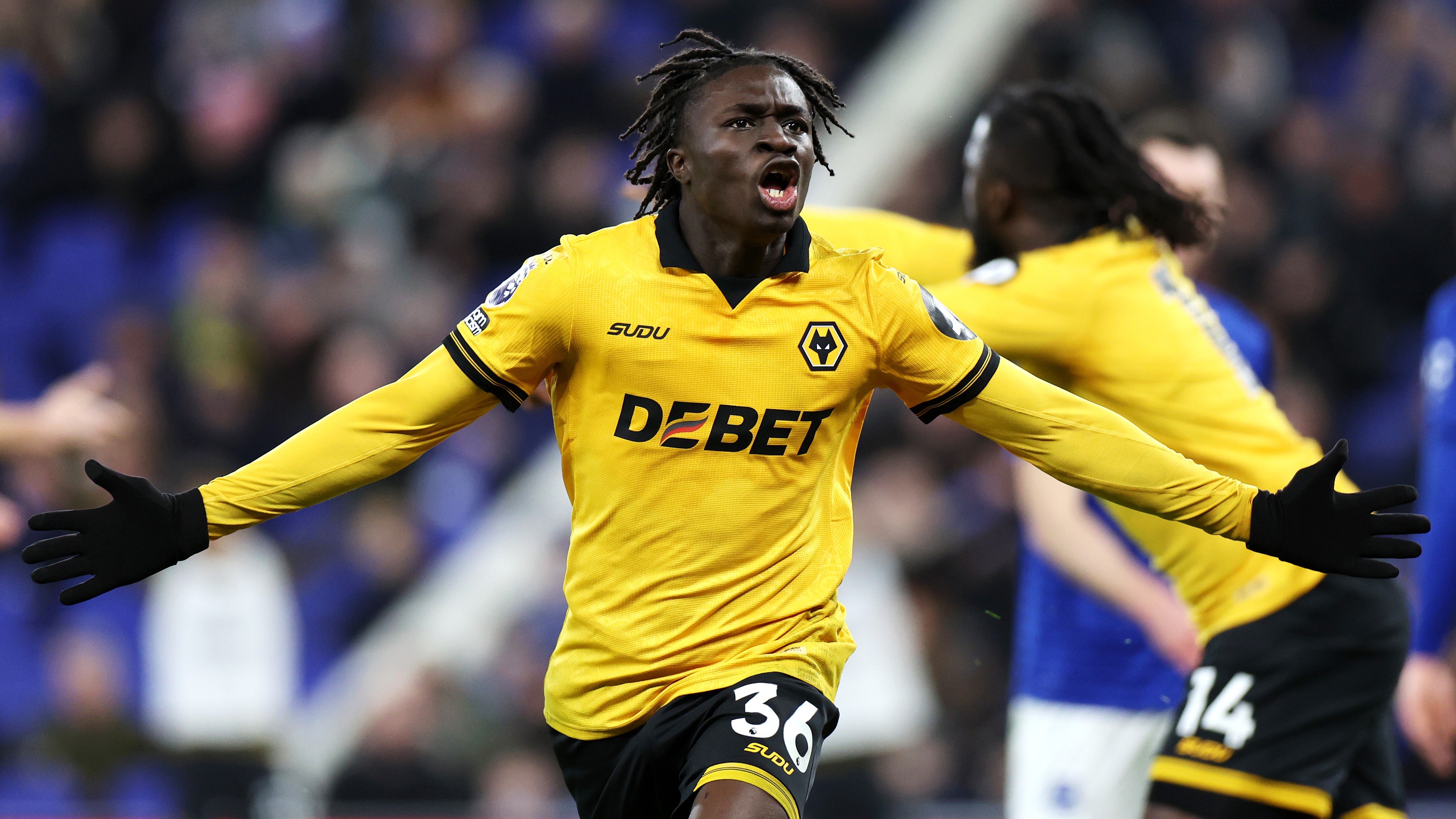 Wolves unbeaten in three matches after draw with nine-man Everton