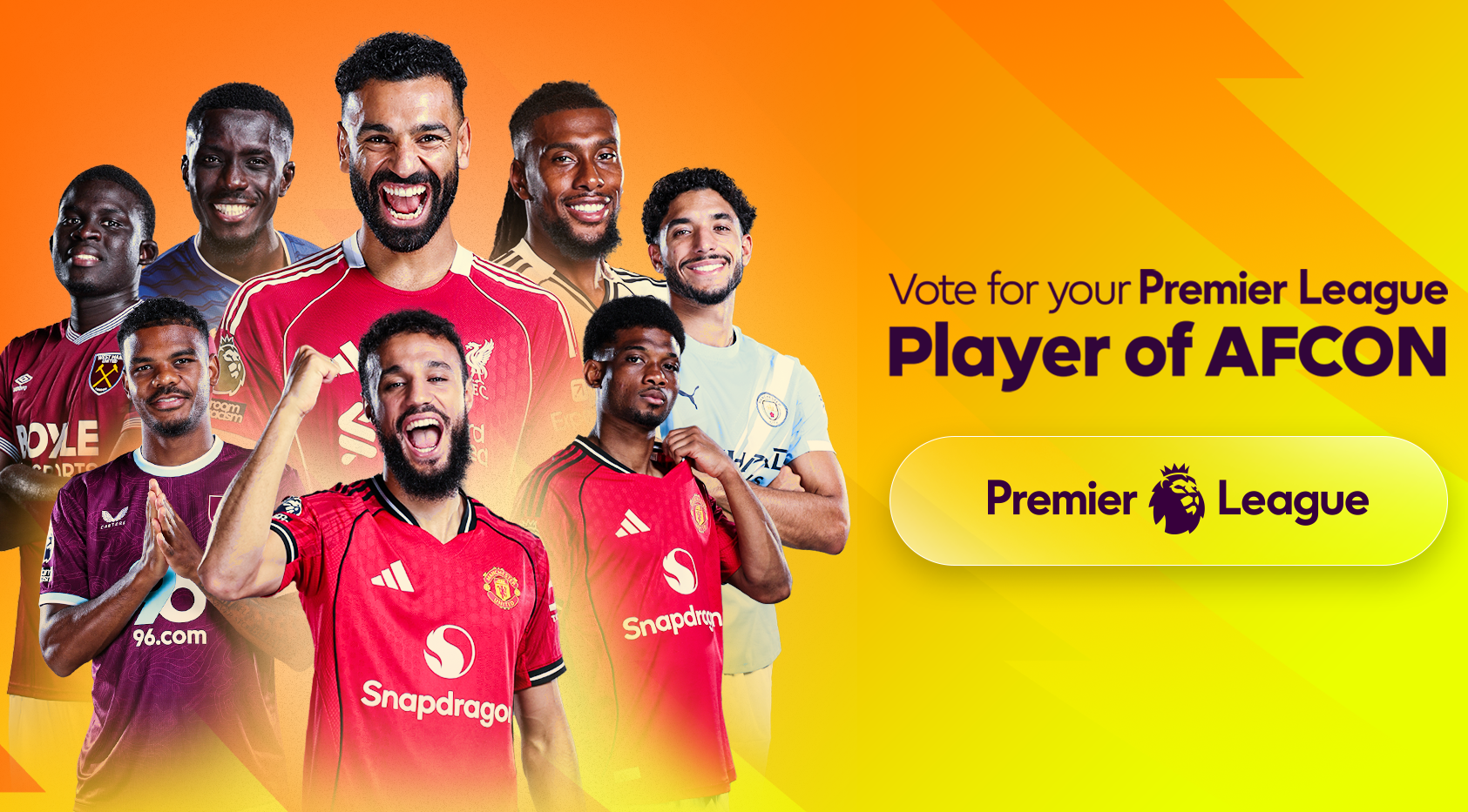 Vote for the BEST Premier League players at the Africa Cup of Nations ...