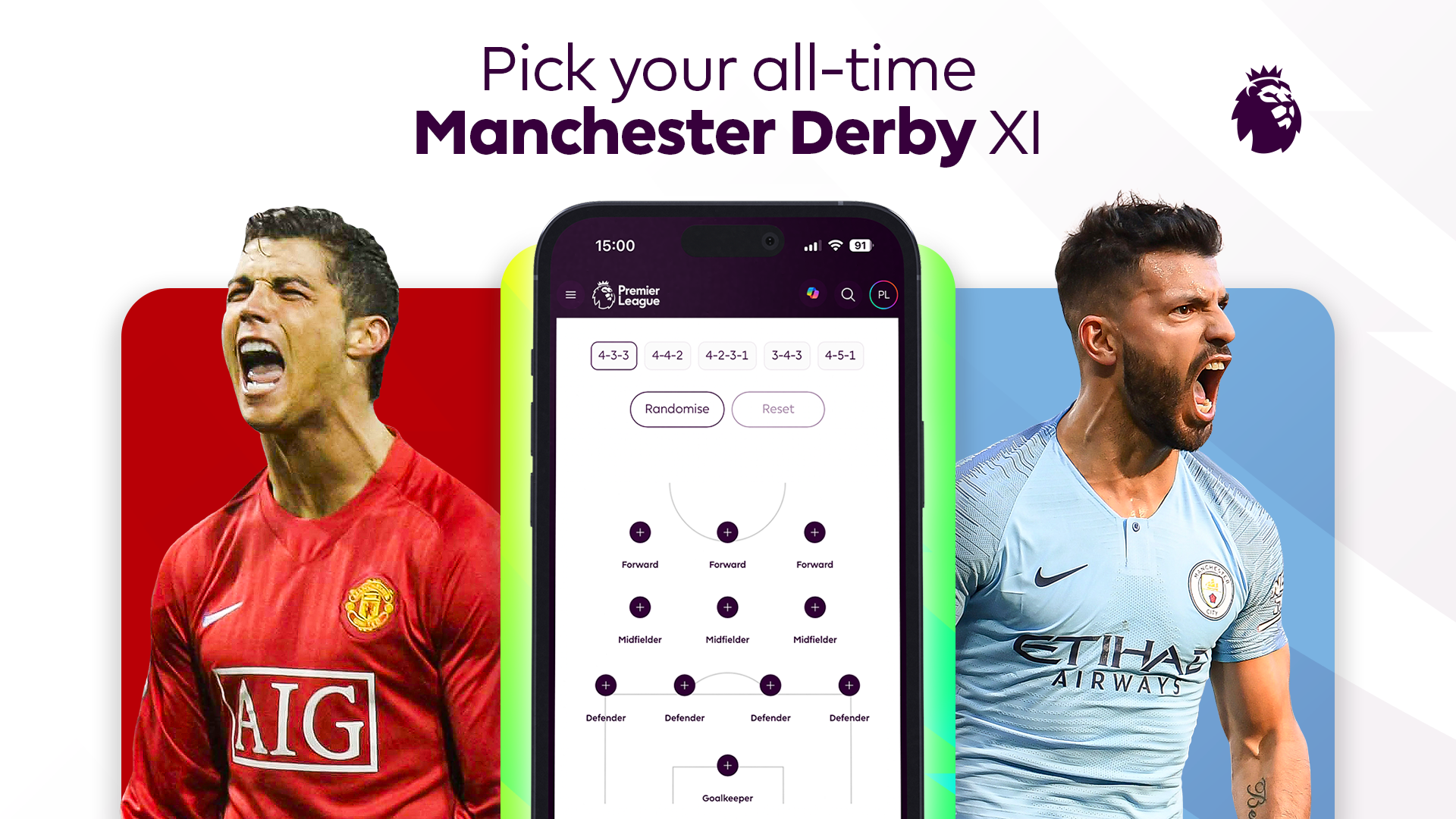 Pick your all-time COMBINED Manchester derby line-up