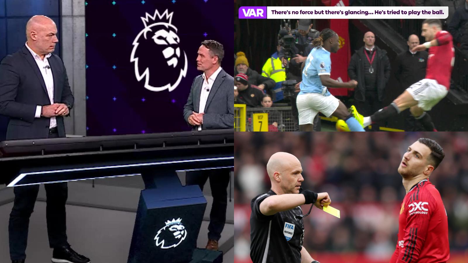Match Officials Mic'd Up: Why was Dalot not sent off?