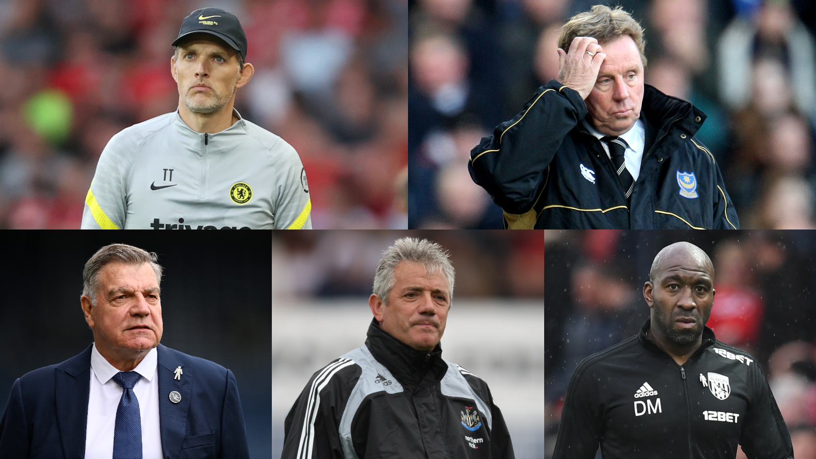 Premier League clubs who have had FOUR managers in one season