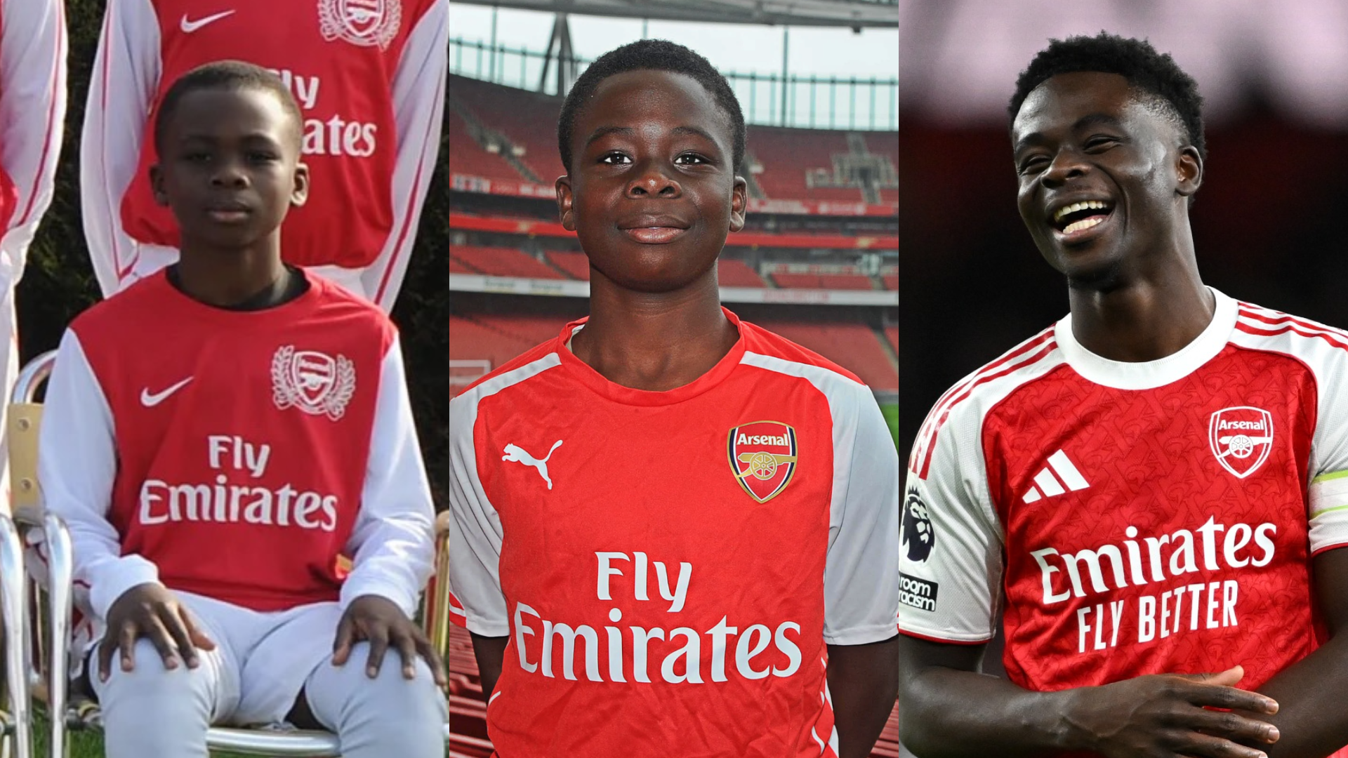 Saka signs new contract: From Hale End schoolboy to Arsenal superstar
