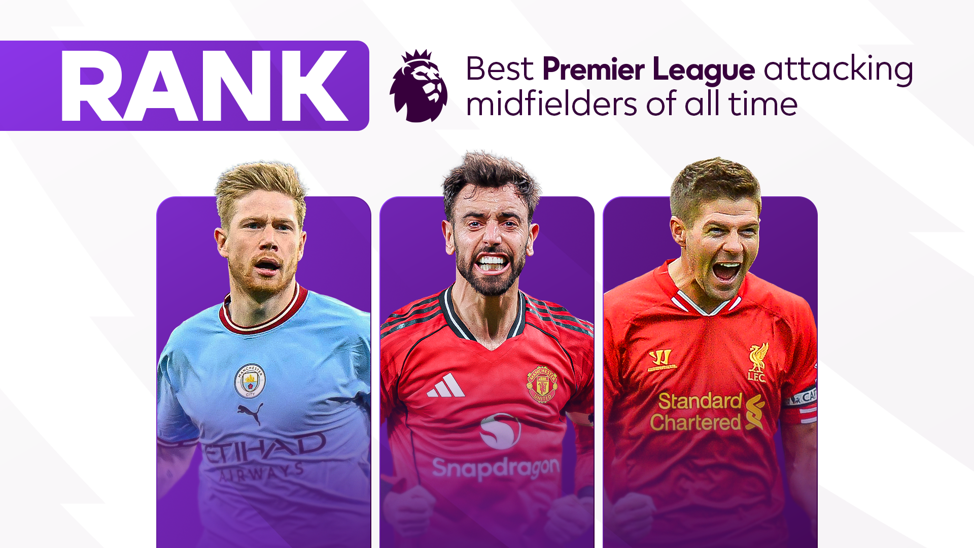 RANK the best attacking midfielders in Premier League history