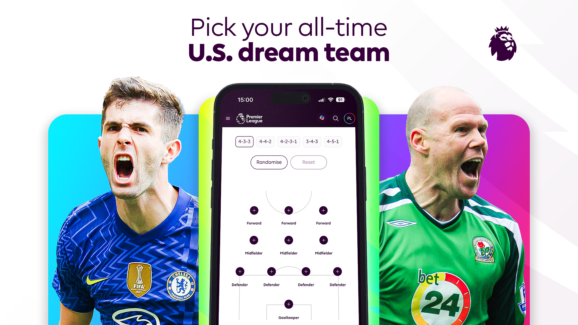 Pick your all-time U.S. Premier League dream team