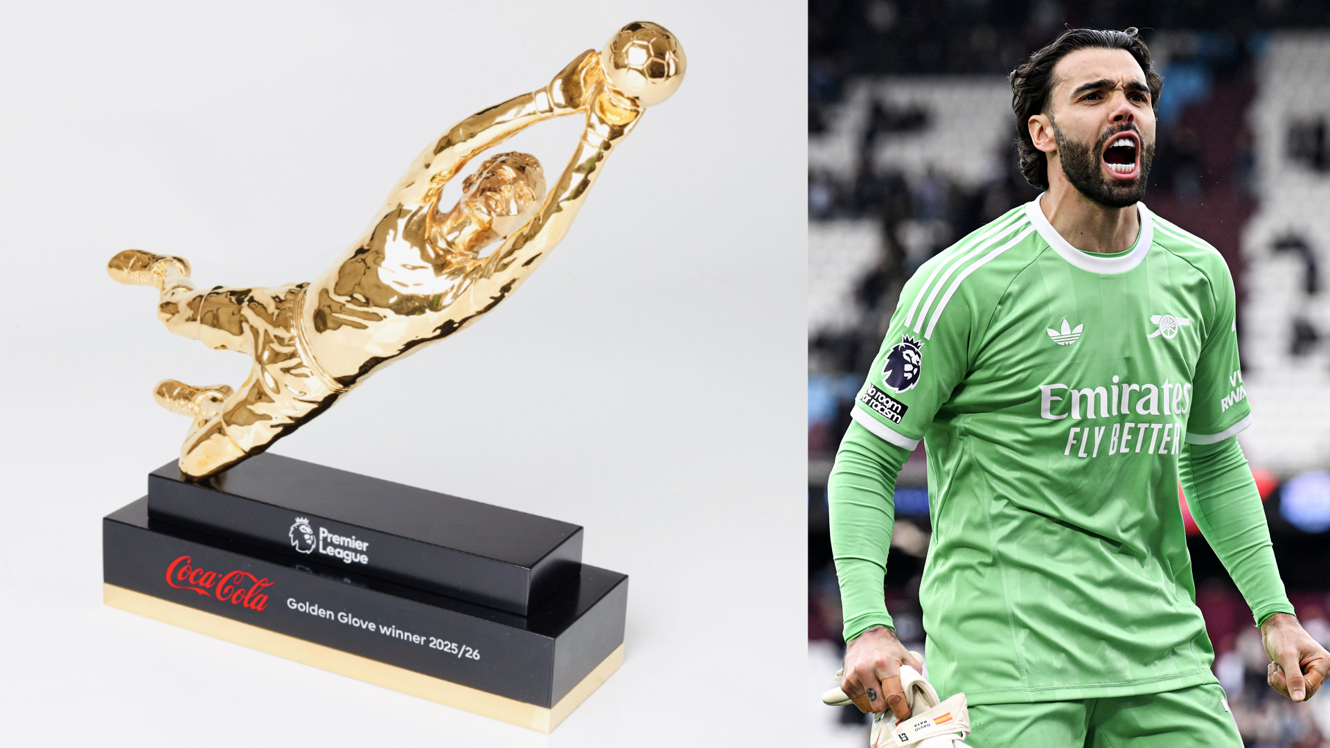 Raya wins Coca-Cola Golden Glove award outright
