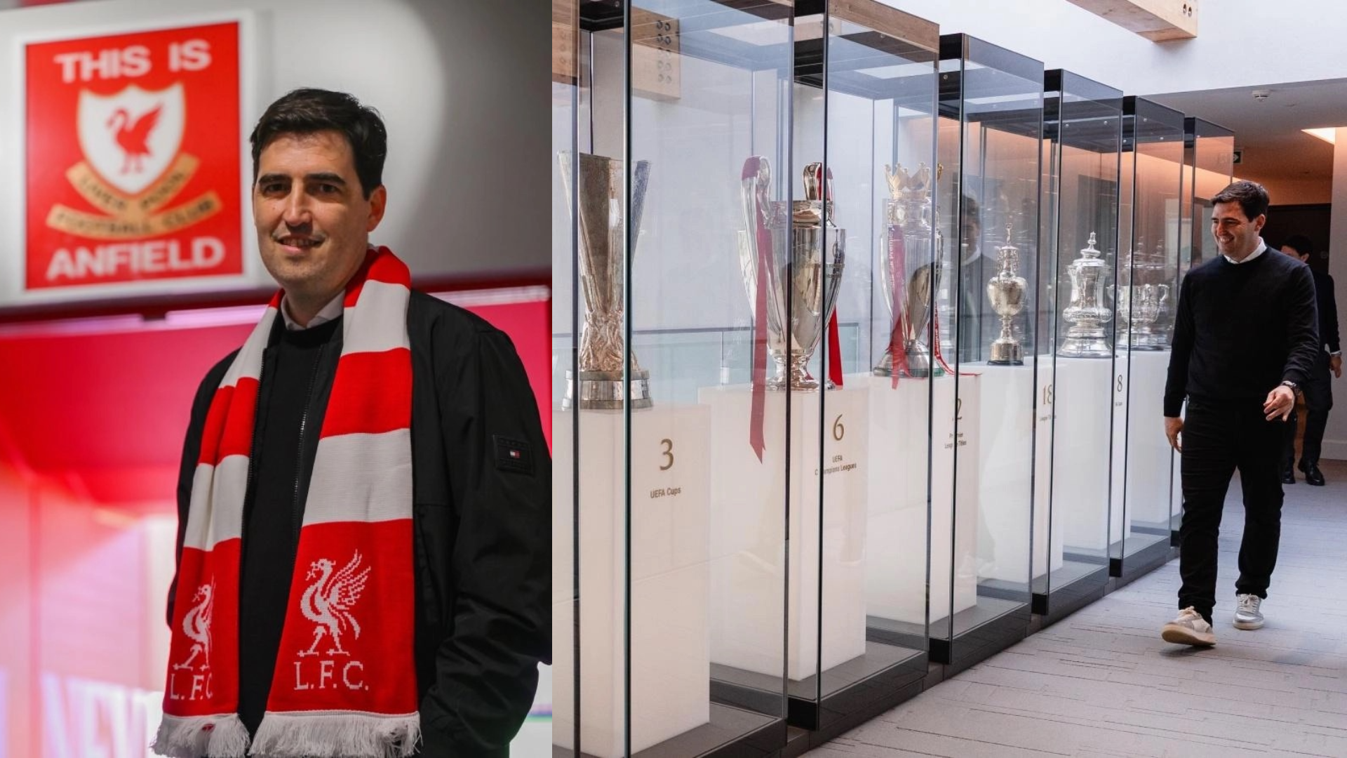 Gallery: Iraola arrives as new Liverpool head coach